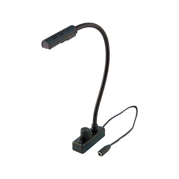 Littlite ANSER 12in. Gooseneck & Dimmer integrated into Chassis w/Euro Power Supply (Littlite AN ...